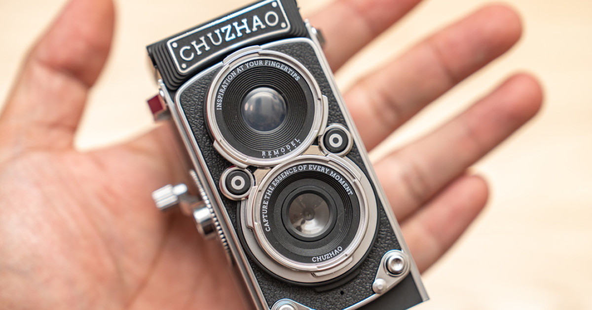 CHUZHAO™ Digital TLR 2.0 Camera | Film-Like Photos, No Editing
